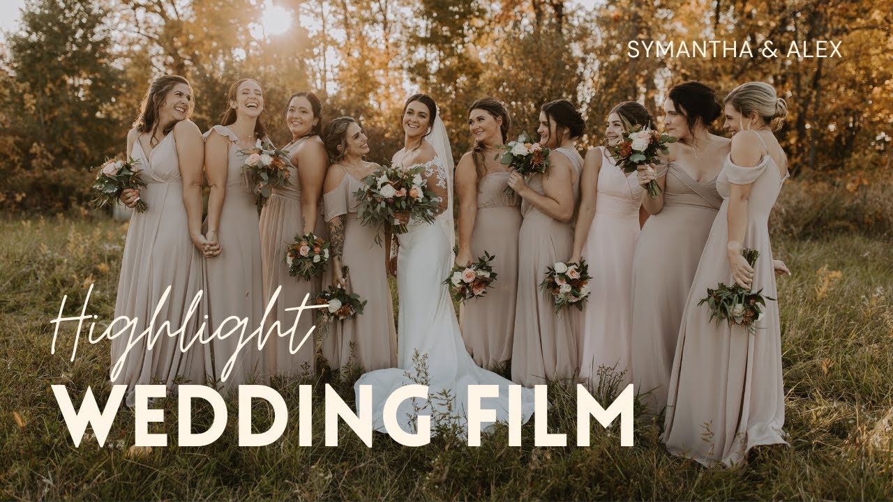 Symantha & Alex || Wedding Highlight Film at Deer Run Winery - YouTube