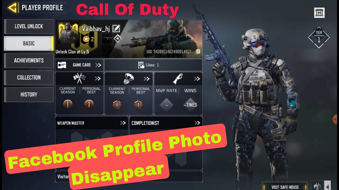 Call Of Duty Fix Facebook Profile Picture Not Showing In COD - YouTube