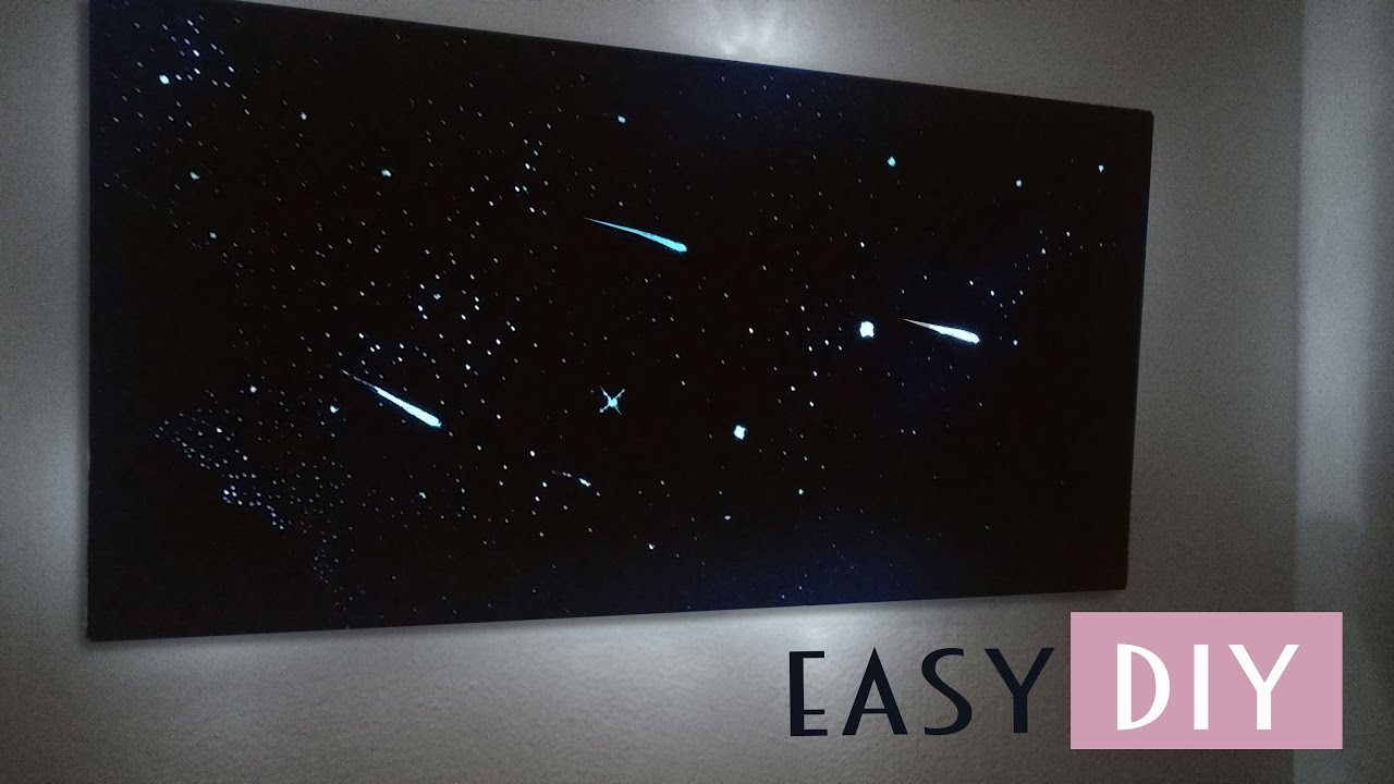 DIY Foam Board Light Decor (Starlight) - YouTube