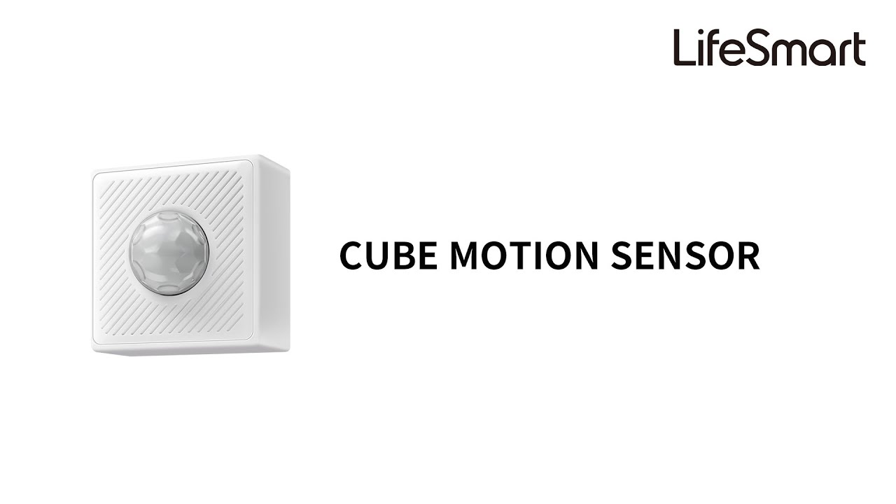 LifeSmart－CUBE Motion Sensor - YouTube