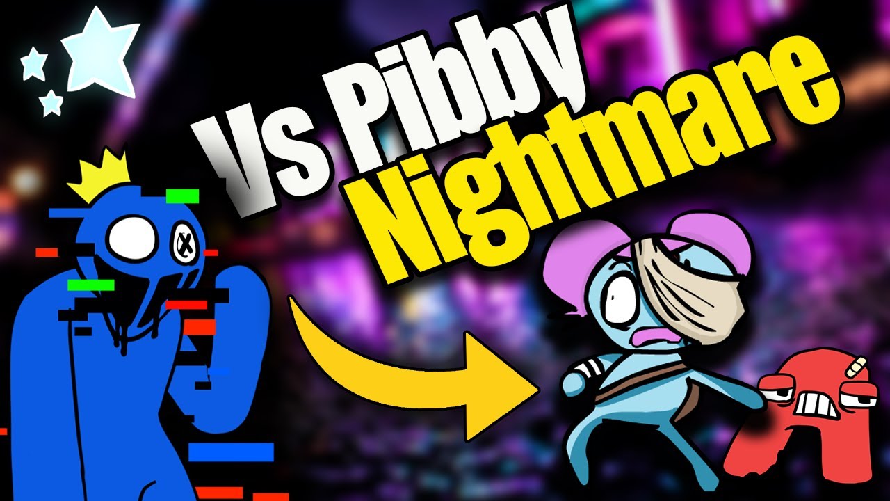 Corrupted Blue Sonic vs Pibby Alphabet - FNF Rainbow Friends #eduarfort ...