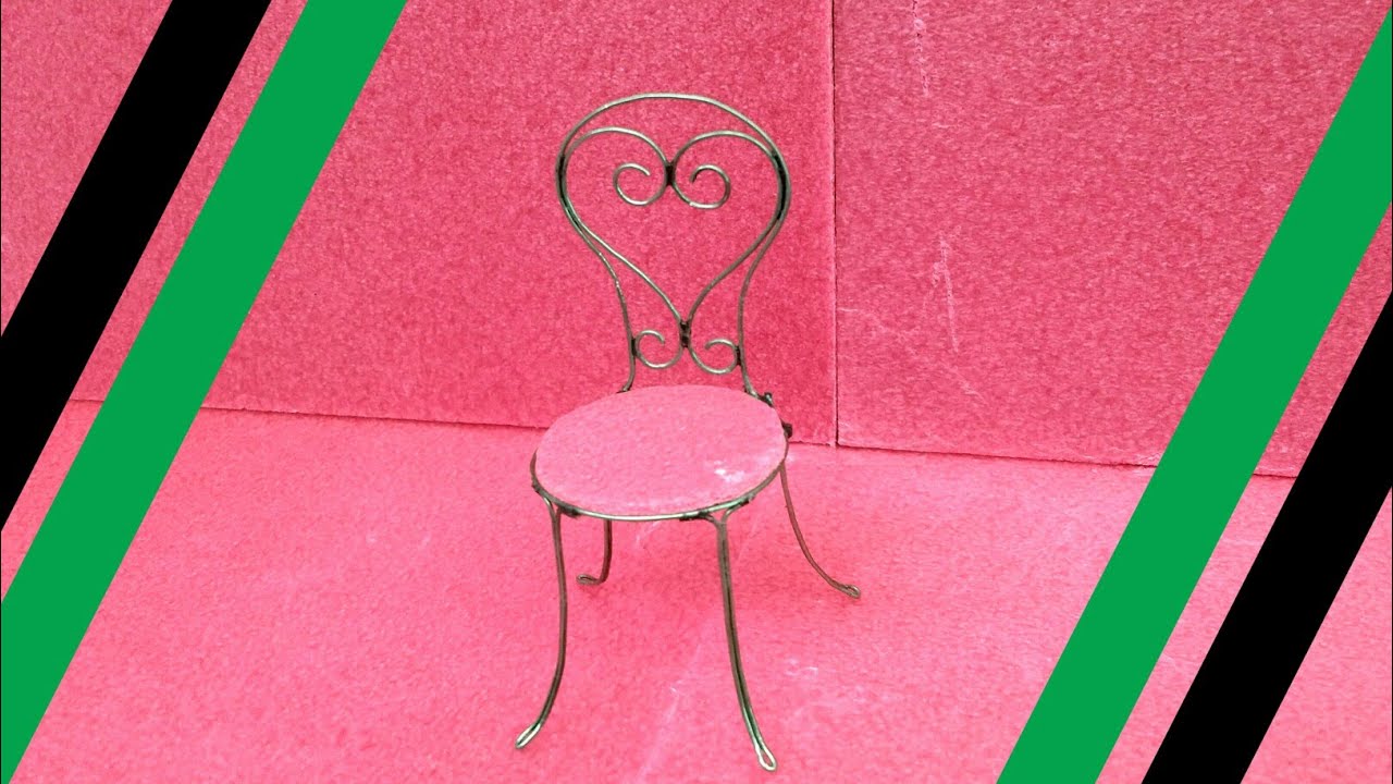 How to make mini cooper wire chair|diy copper wire chair|Wire Art ...