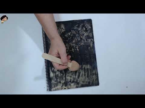 DIY | Farklı Defter Süsleme | Notebook Decoration Idea | diy craft ideas | geri dönüşüm fikirleri