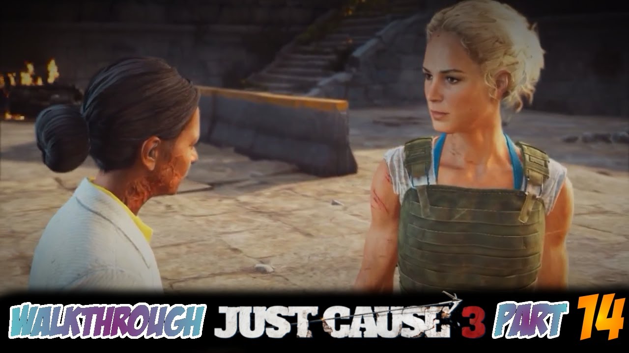 JUST CAUSE 3 WALKTHROUGH #14 'Mario is gonna die' - YouTube
