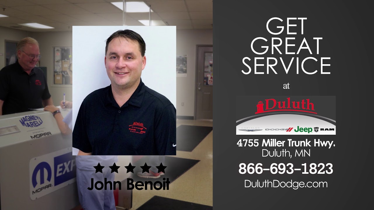 Duluth Dodge: Service Center - YouTube