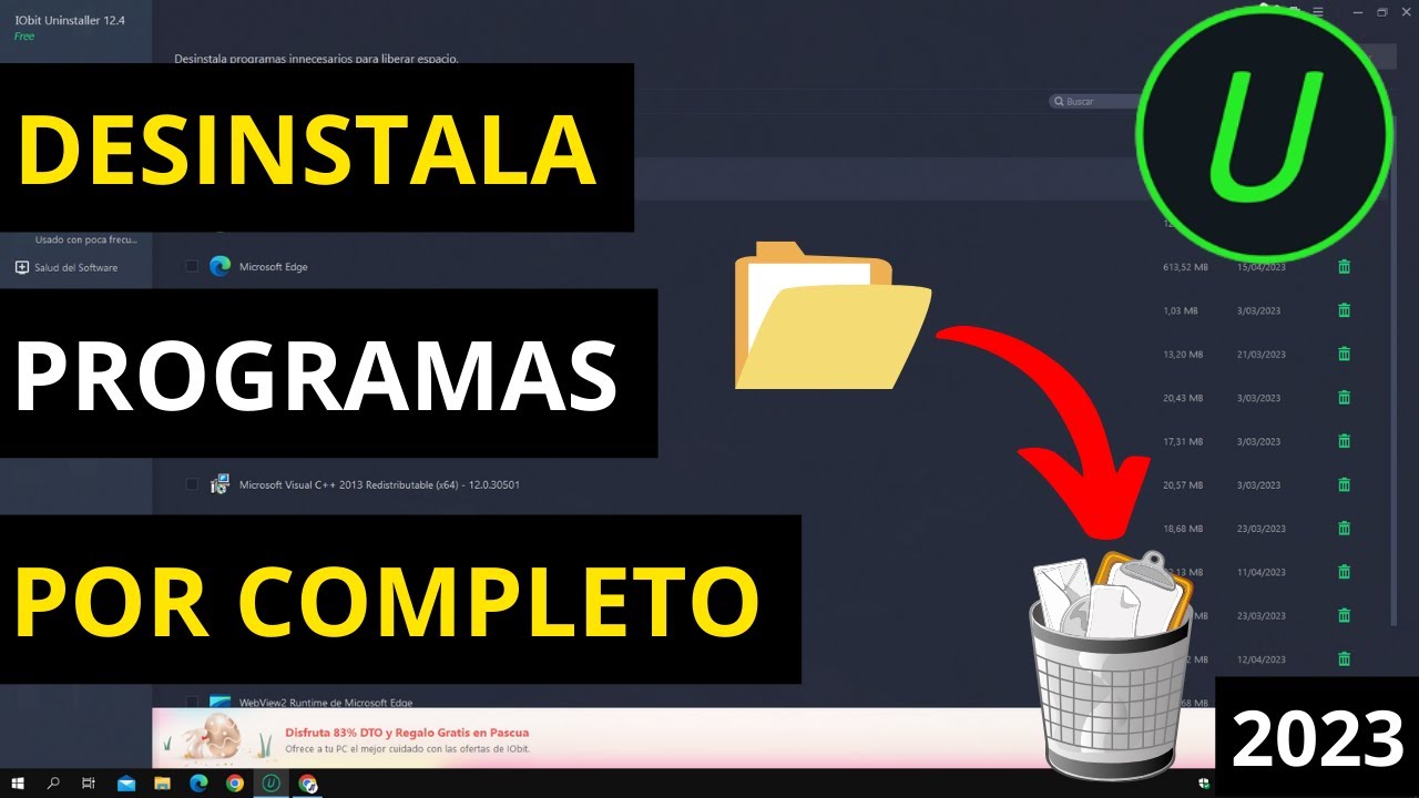 COMO DESINSTALAR UN PROGRAMA POR COMPLETO EN WINDOWS (2022) - YouTube