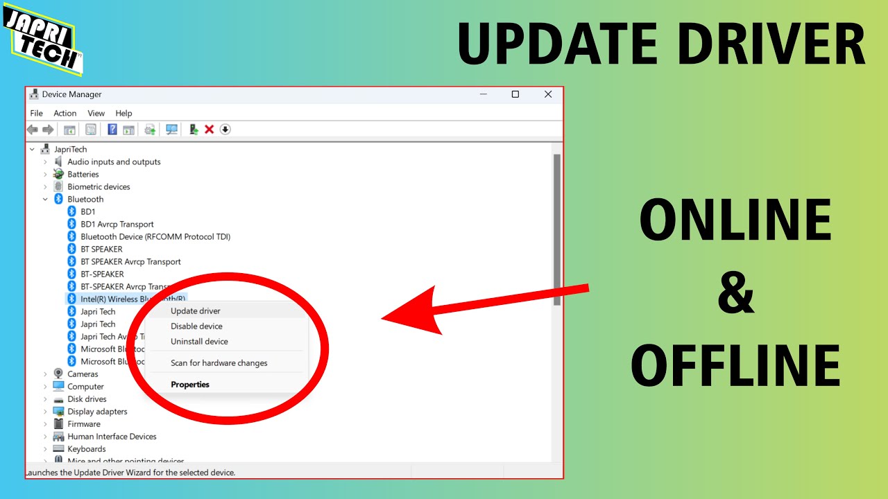 Cara Update Driver Offline dan Online di Windows 11 - YouTube