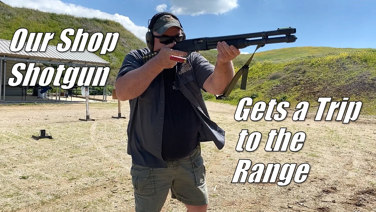 Our shop project shotgun gets a trip to the range - YouTube