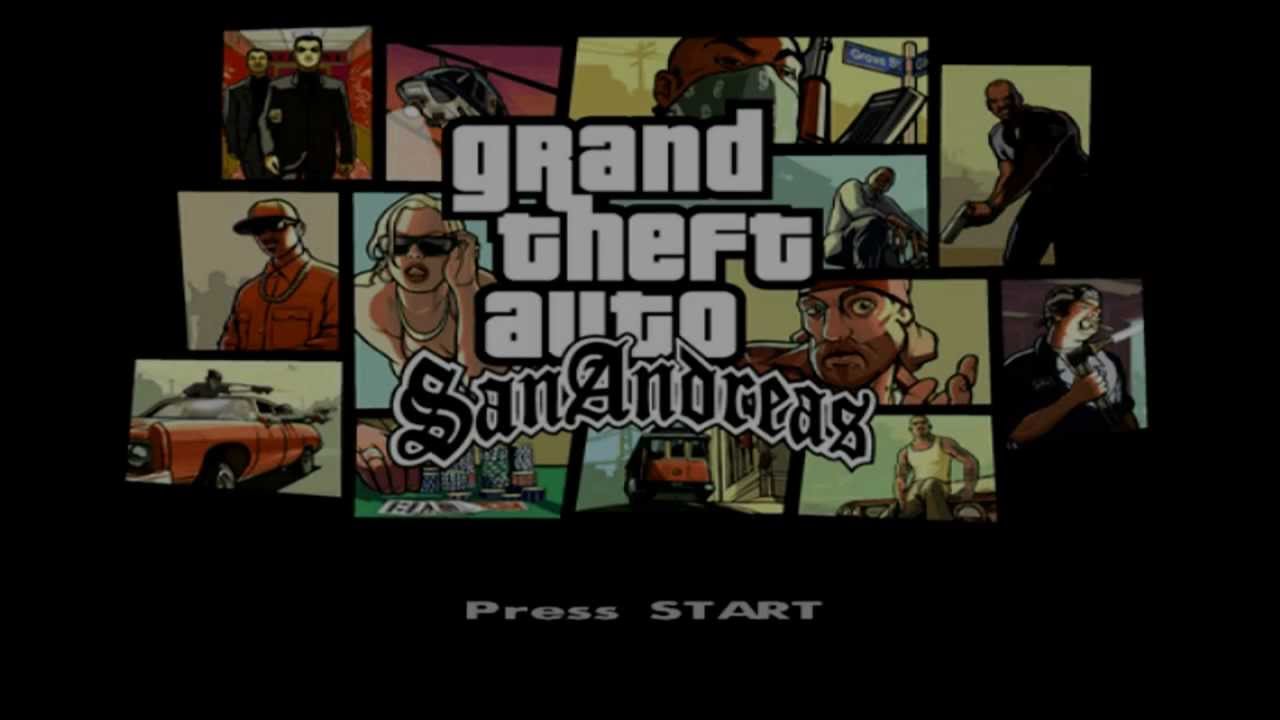 Grand Theft Auto: San Andreas [Opening credits and Title Screen] - YouTube