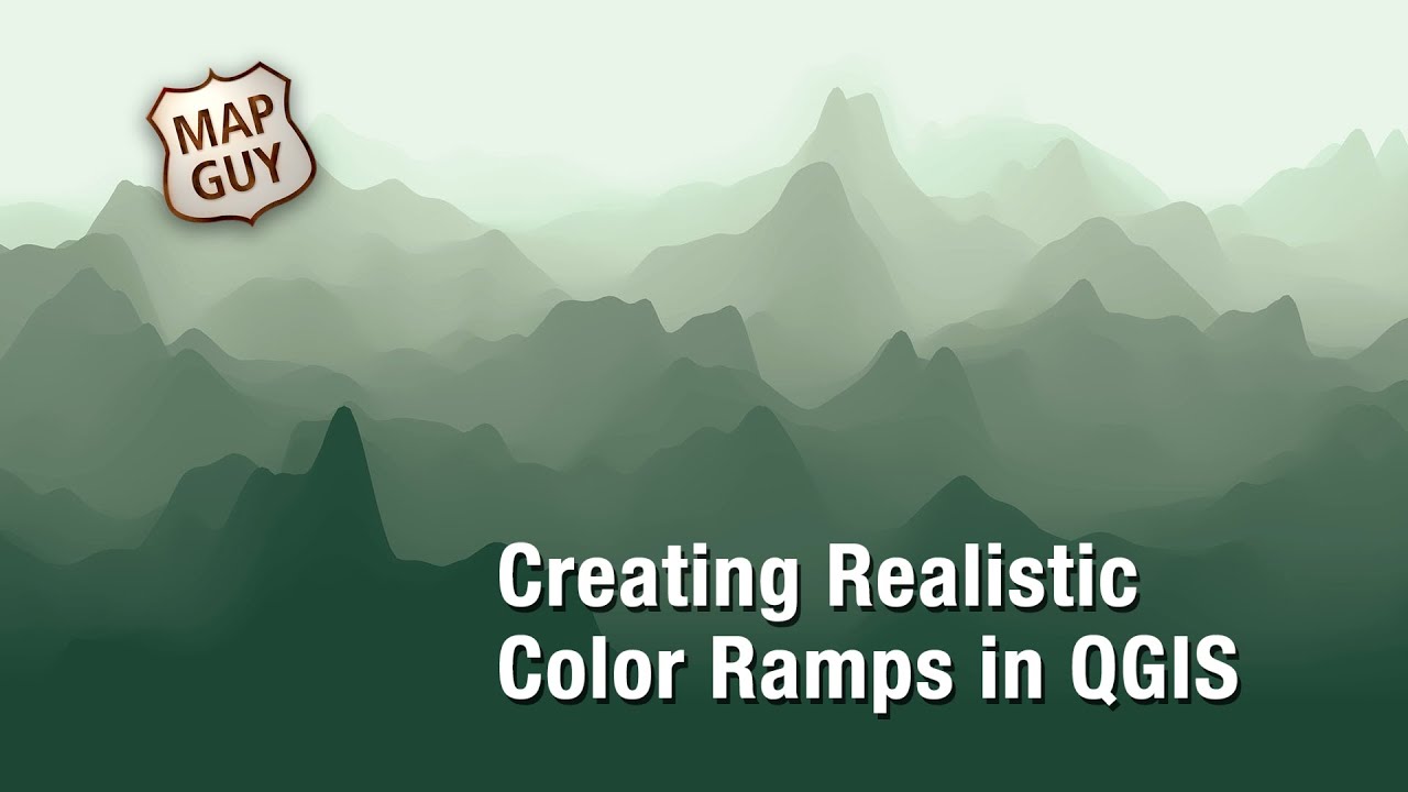 Creating Realistic Color Ramps In QGIS YouTube Creating Realistic Color Ramps In QGIS YouTube