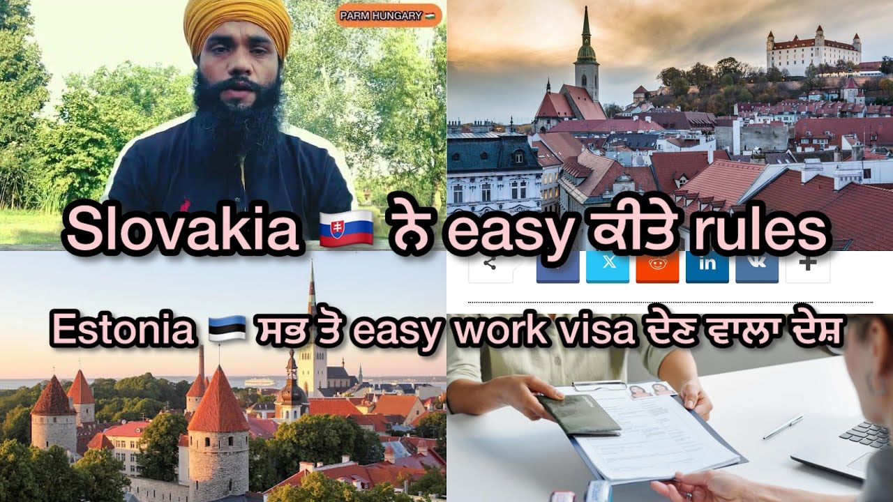 Europe easy country work visa/Estonia or Slovakia visa new information ...