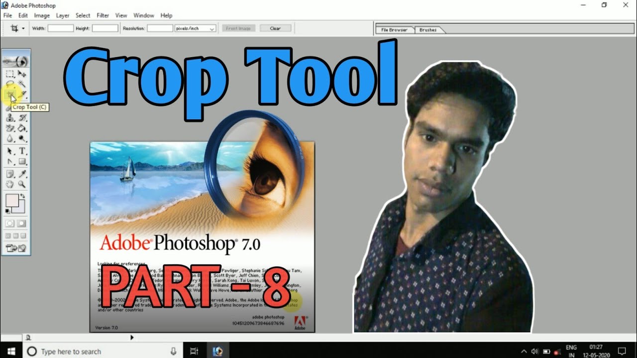 How To Use Crop Tool In Photoshop 2020 In Hindi TechnicalNaulez How To Use Crop Tool In Photoshop 2020 In Hindi TechnicalNaulez