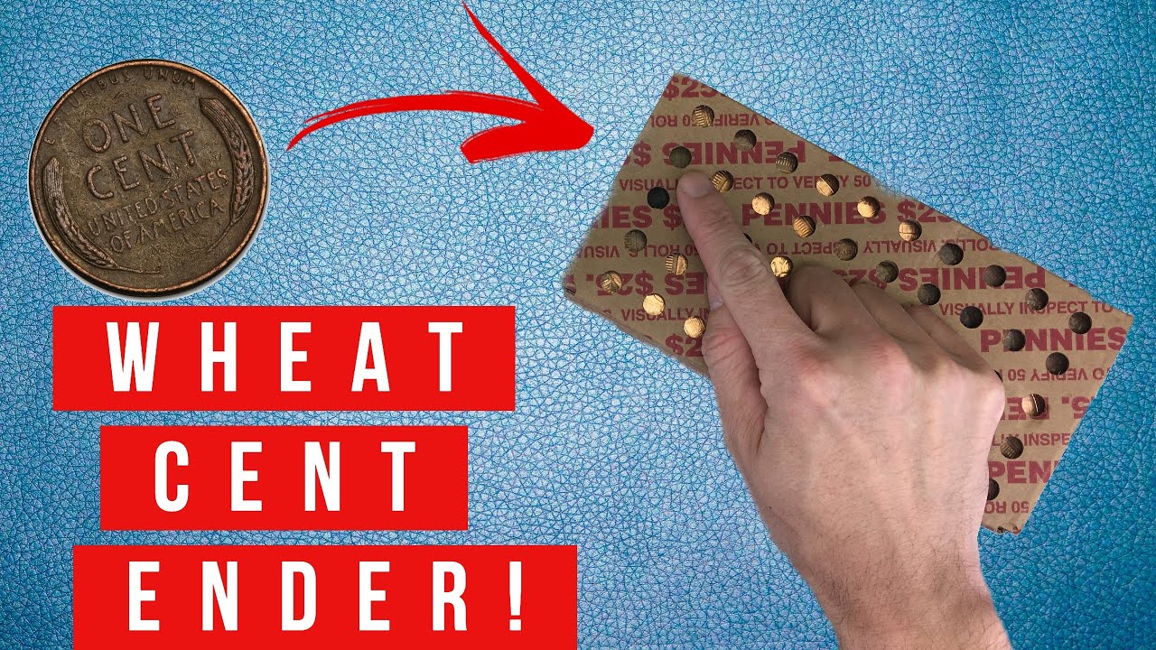 Wheat Cent Ender! - $25 Penny Box Hunt - YouTube