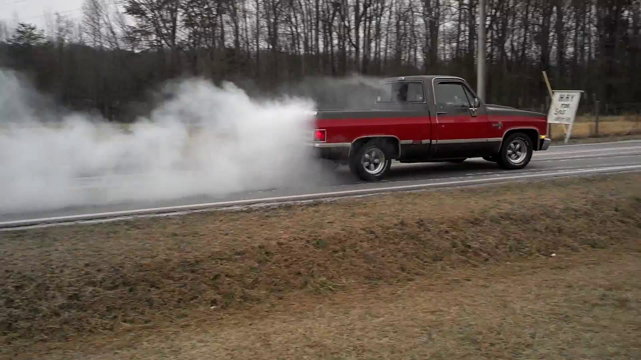 C10 burnout - YouTube