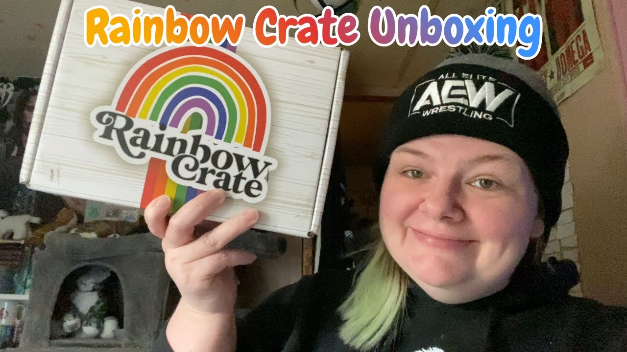 December Rainbow Crate Unboxing - YouTube