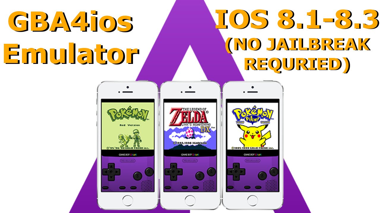 iPhone GBA Emulator (no jailbreak required) - YouTube