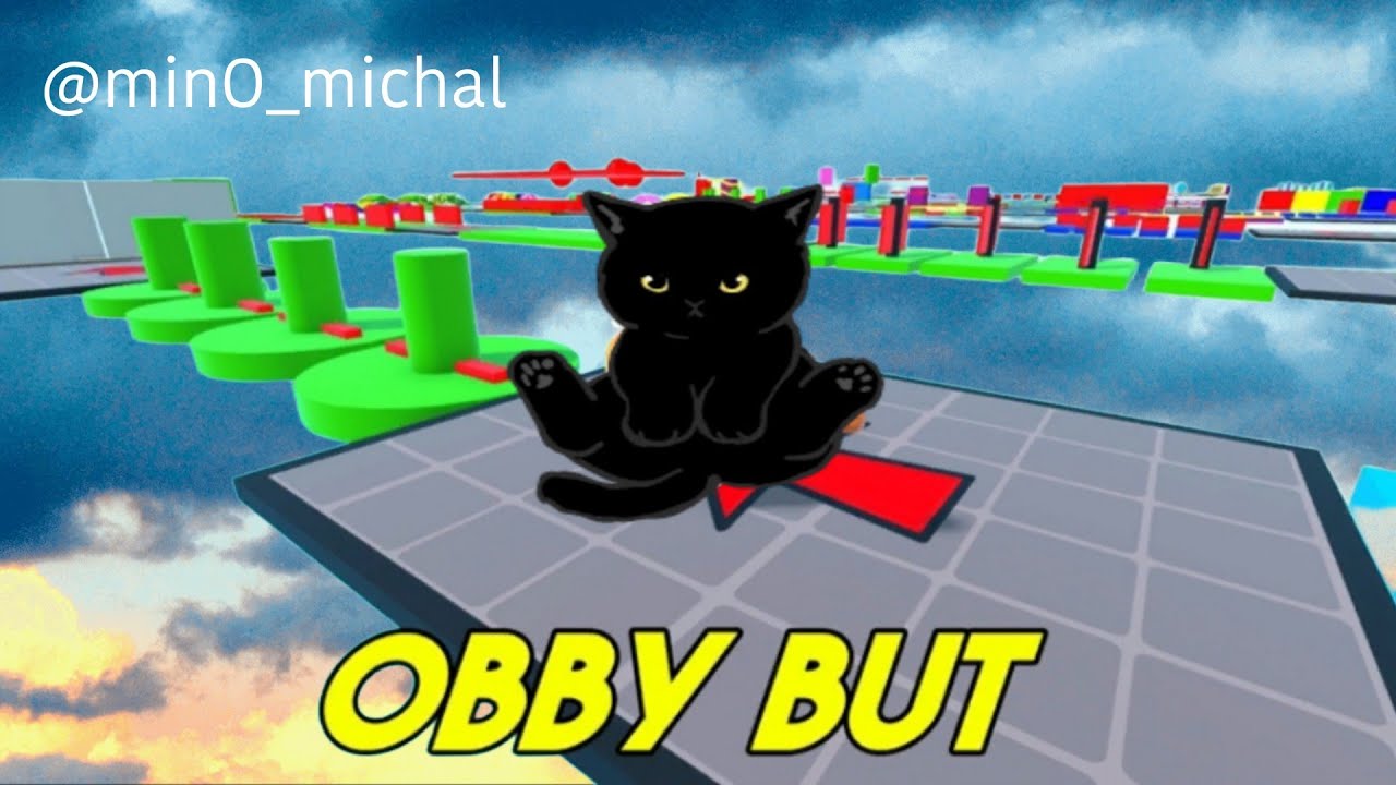 OBBY but you're a CAT 😺 [IN ROBLOX] - PART 1 - YouTube