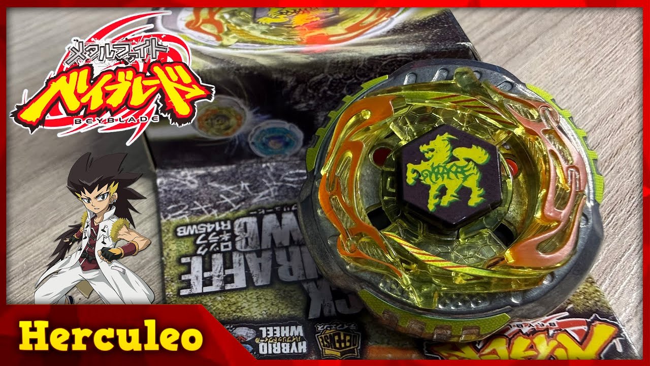 Abrindo e Analisando BB-78 Rock Giraffe R145WB - Metal Fight Beyblade ...