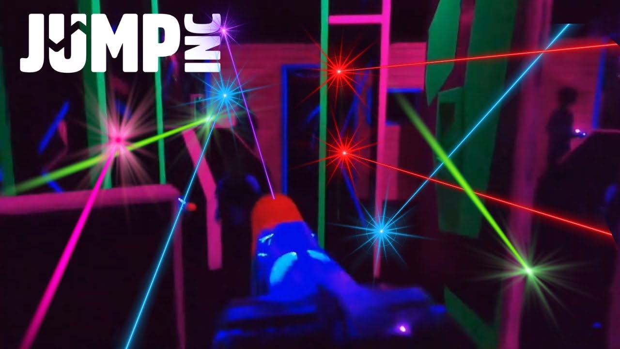 LASER TAG POV Gameplay Walkthrough - Jump Inc Urban Playground - YouTube