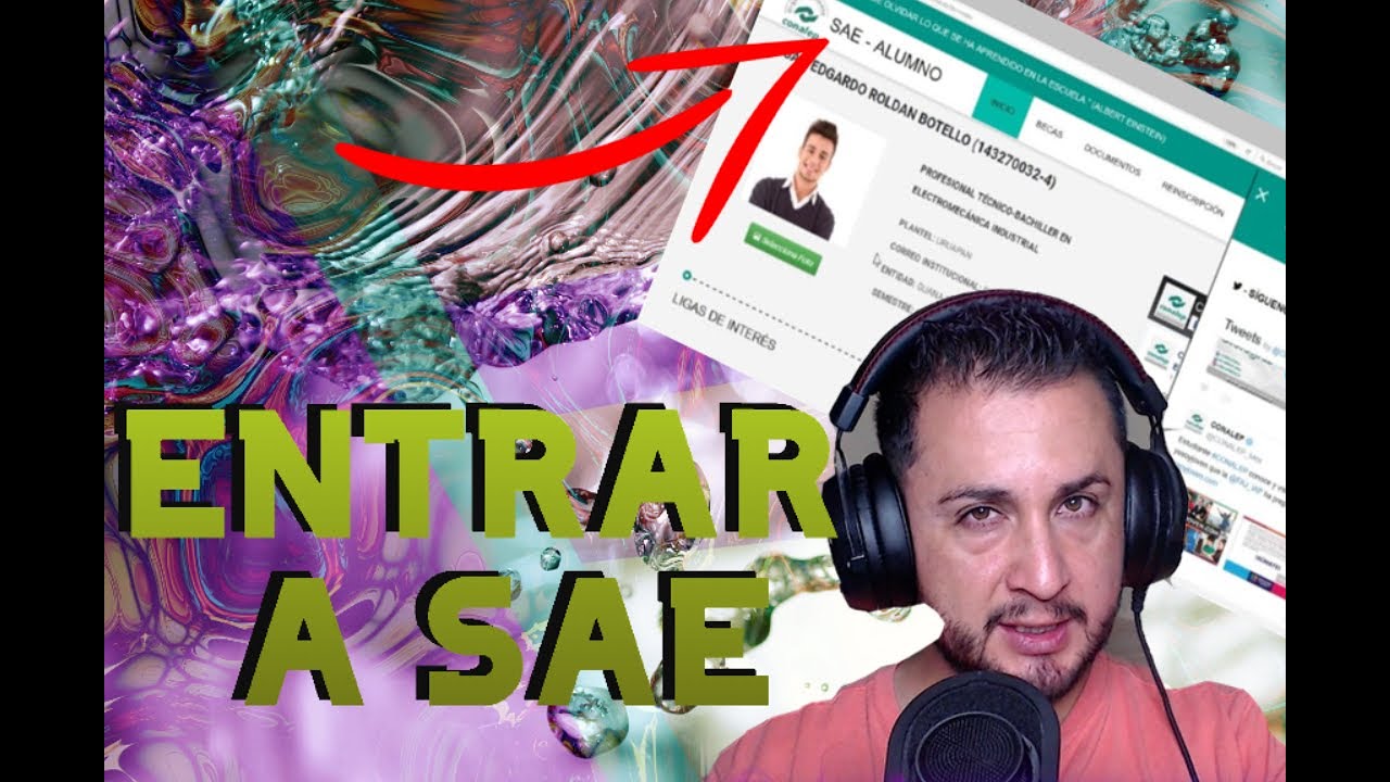 ENTRAR A SAE CONALEP - YouTube