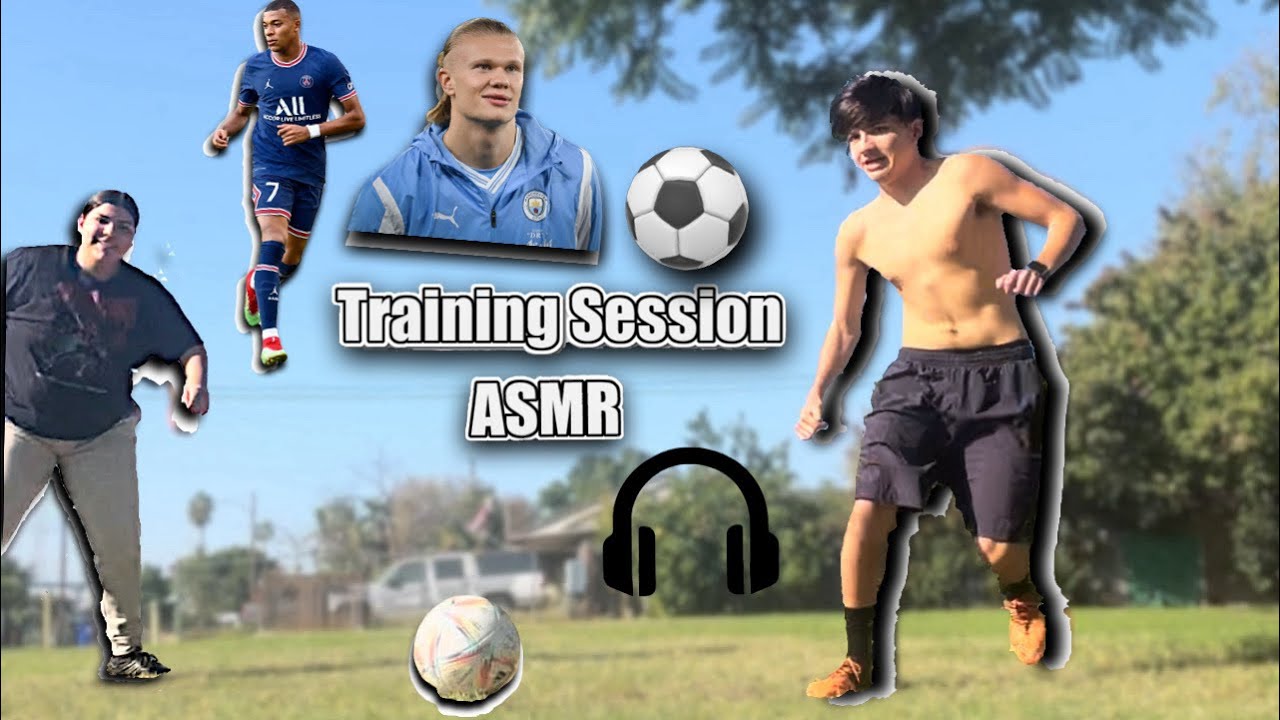 Soccer/Football Training Session ASMR| Couple Edition - YouTube