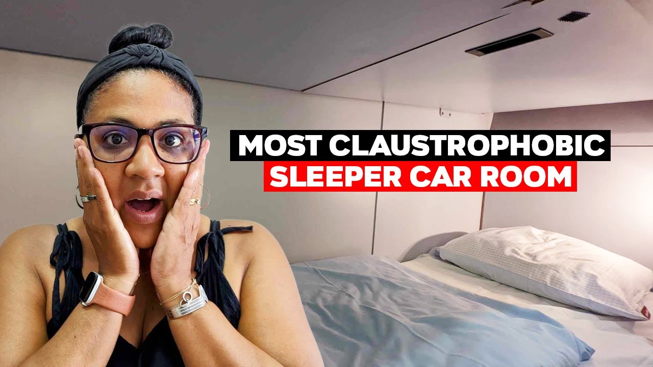 We Booked The Most Claustrophobic Sleeper Car Room On A Train - YouTube