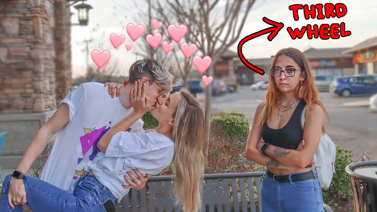 BEST FRIEND THIRD WHEELING ENGAGED COUPLE! - YouTube