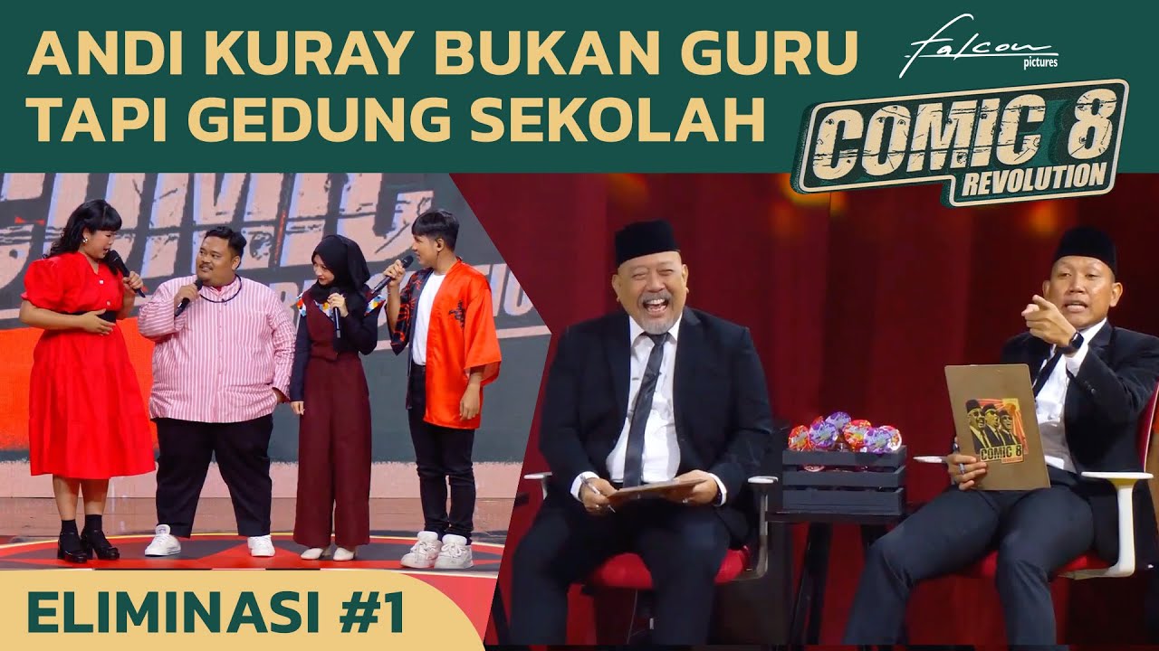 Andi Kuray Bukan Guru Tapi Gedung Sekolah!! #comic8revolution # ...