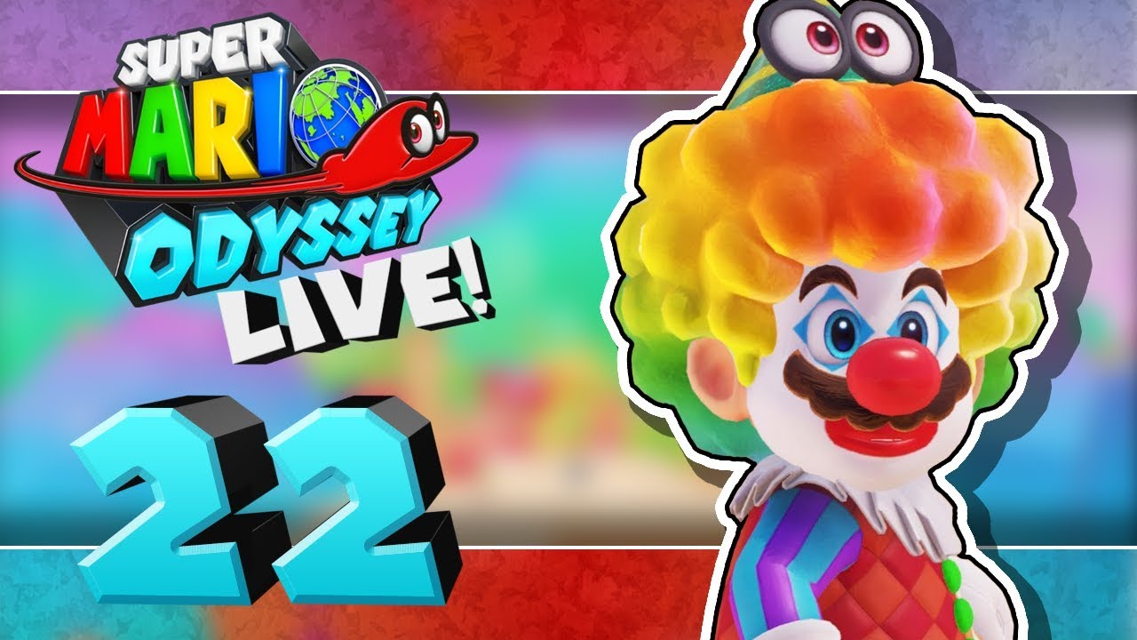 (Blind) Super Mario Odyssey || #22 || Frying Pan Bro - YouTube