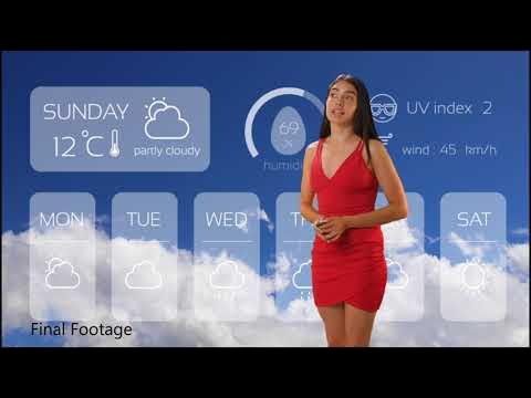 Weather Green Screen - YouTube