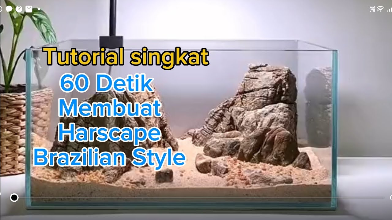 TUTORIAL SINGKAT 60 DETIK harscape Brazilian style - YouTube