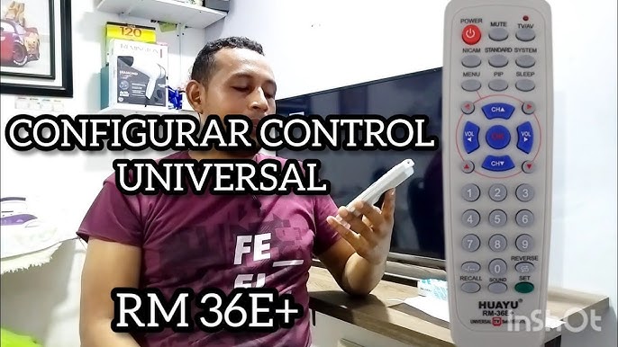 MANUAL Y CODIGOS PARA PROGRAMAR UN CONTROL REMOTO UNIVERSAL, 44% OFF