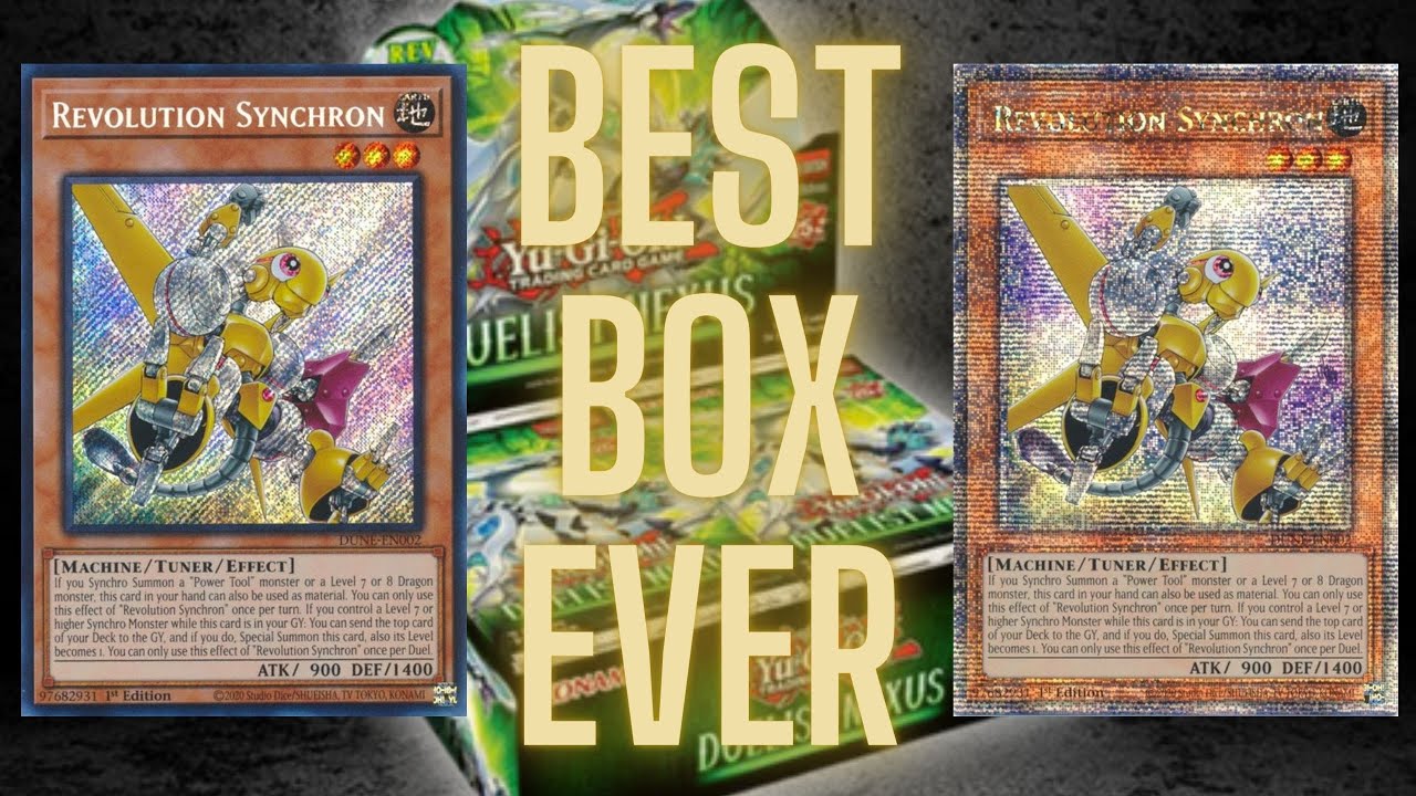 The BEST Duelist Nexus Box Opening EVER - YouTube