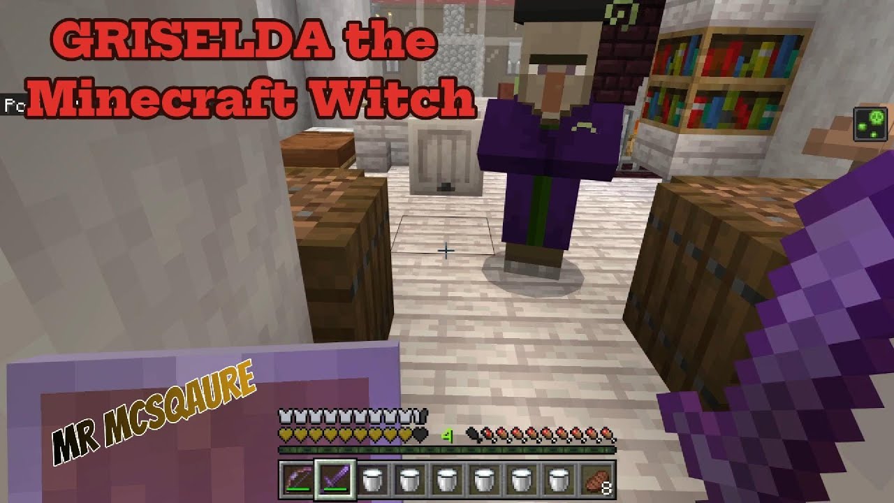 GRISELDA the Minecraft Witch! - YouTube