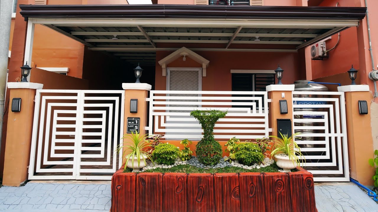 Camella Homes Total Interior/Exterior Makeover with Gate and Extension ...