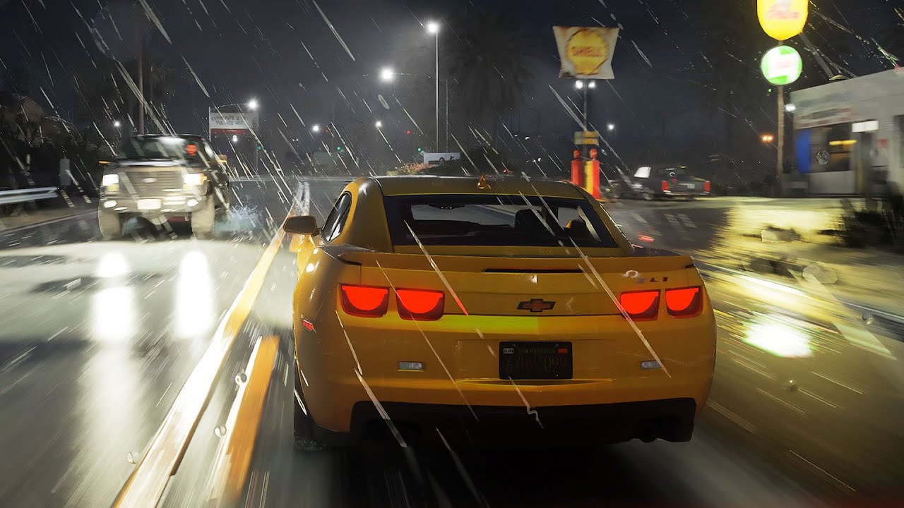GTA 5 Breathtaking Graphics Mod With Realistic Weather Enhanced ...