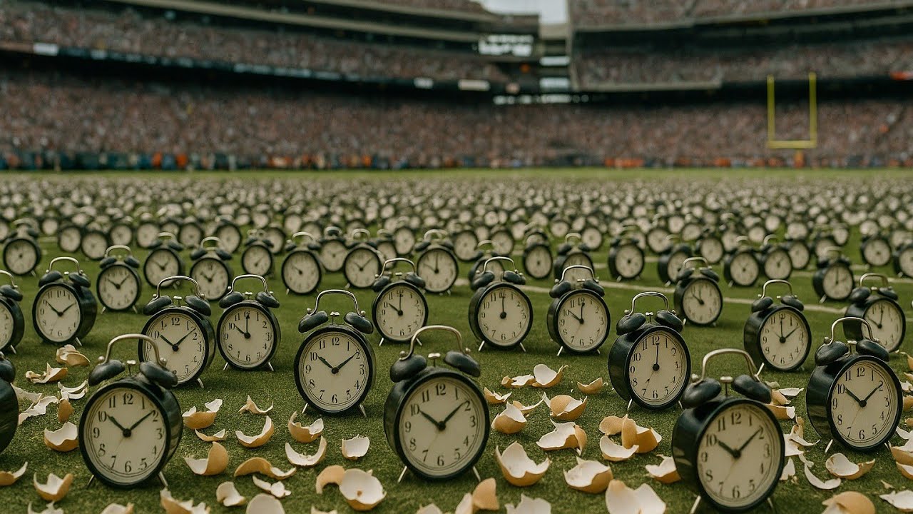 How many ALARM CLOCKS to wake up a FOOTBALL STADIUM?!? - YouTube
