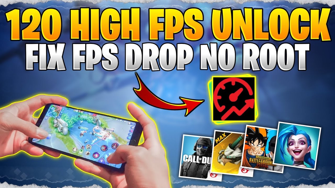 How To Force 120FPS Android | Enable 120Fps Fix Lag - No Root - YouTube