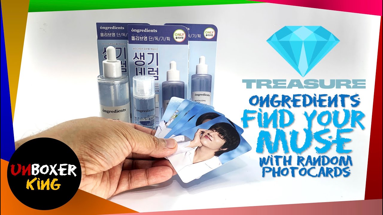 TREASURE X ONGREDIENTS || FIND YOUR MUSE - YouTube