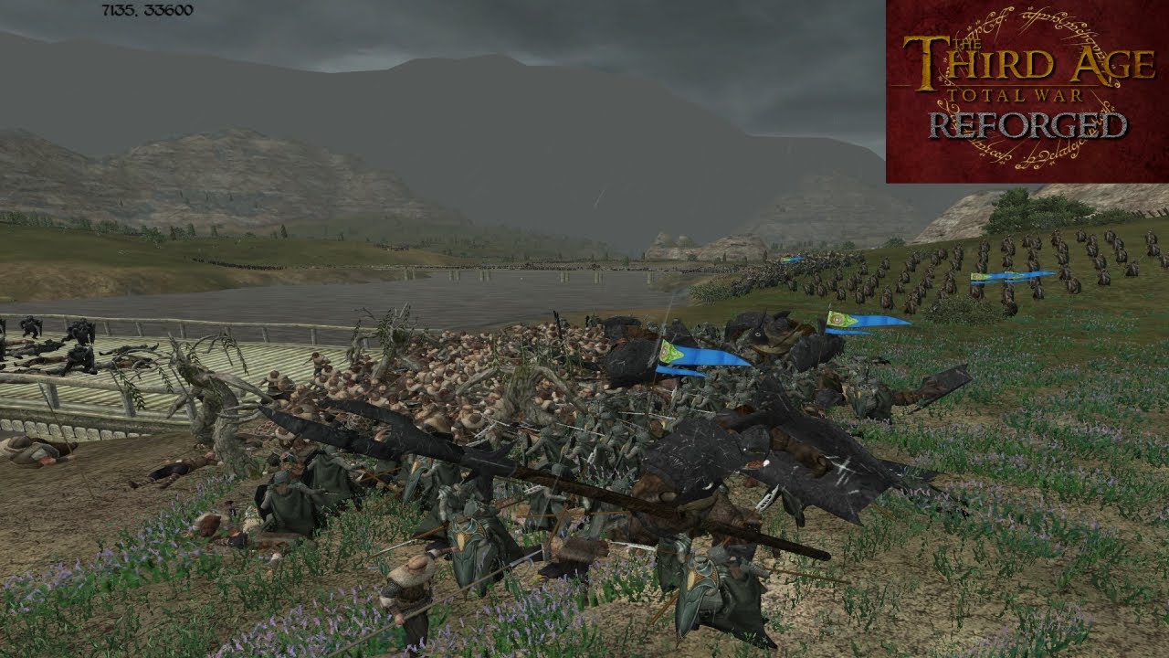 Third Age Reforged: Isengard's Assault on an Elven Fort - YouTube