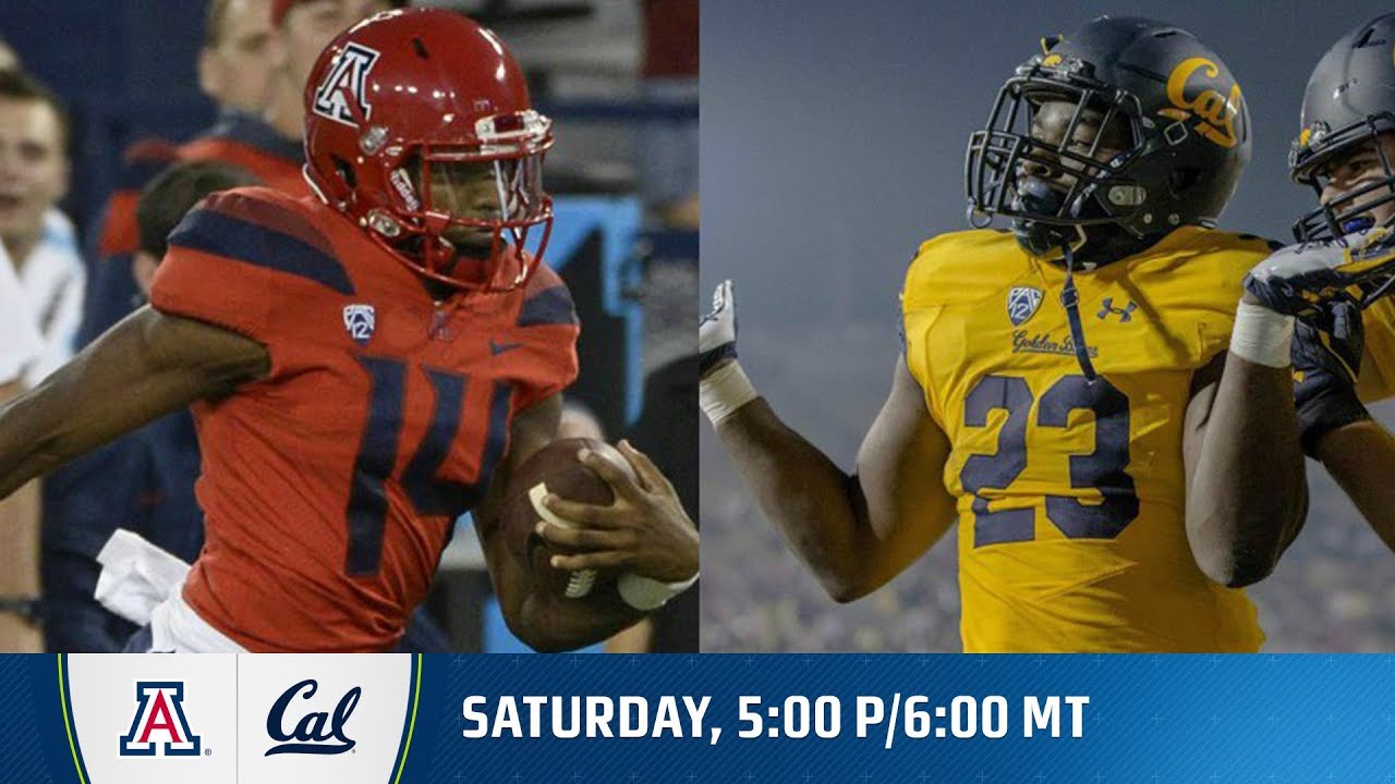 Arizona-Cal football game preview - YouTube