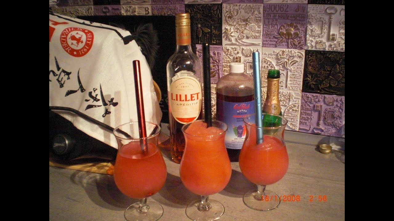 Frozen Erdbeer Lillet in der Unold 2in1-Slush und Softeismaschine Sofie ...