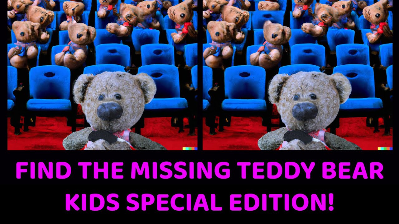 👀 Find The 🧸 Missing Teddy Bear | 🧠 Brain Game | 🔴 Medium Level | 🎉 ...