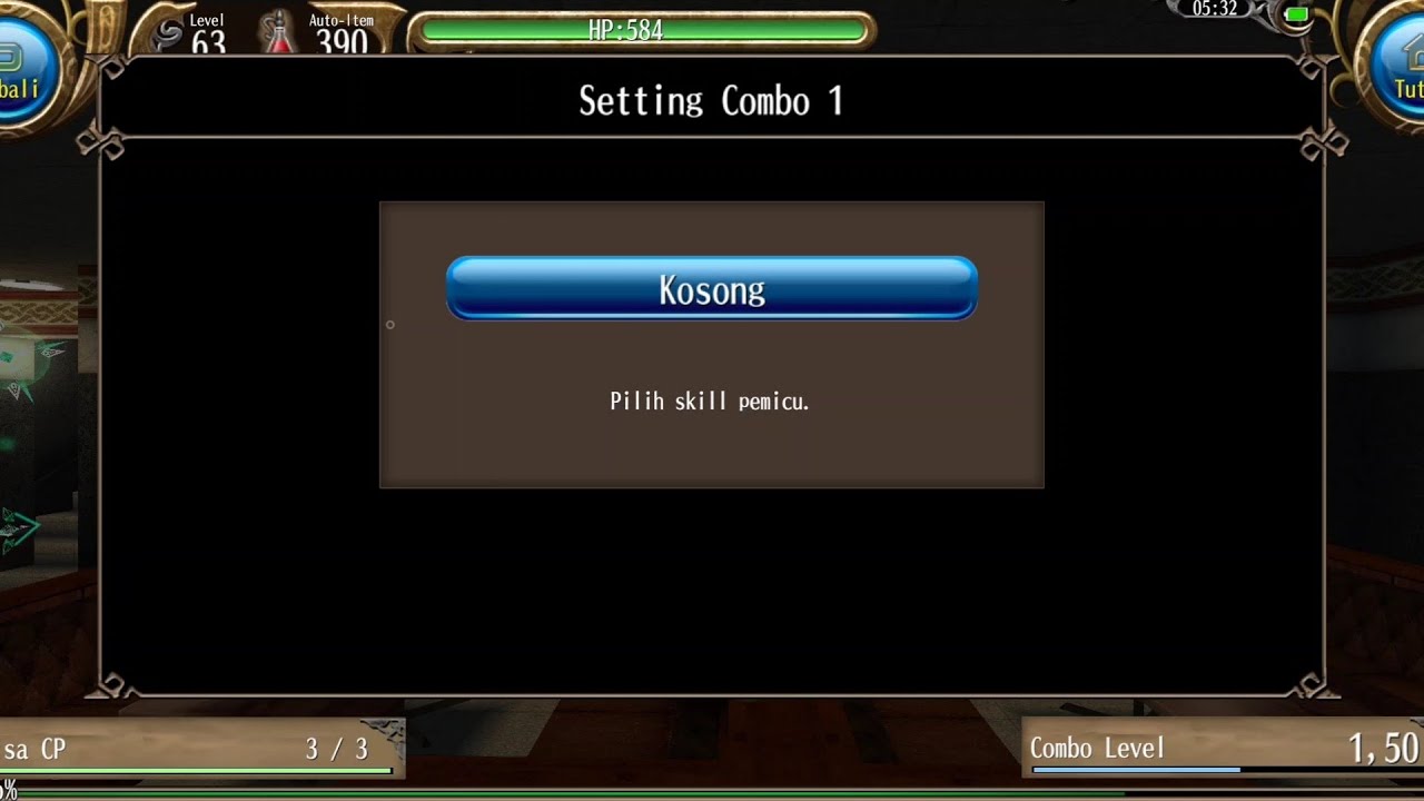cara leveling combo point di savepoint tanpa melawan boss/miniboss ...