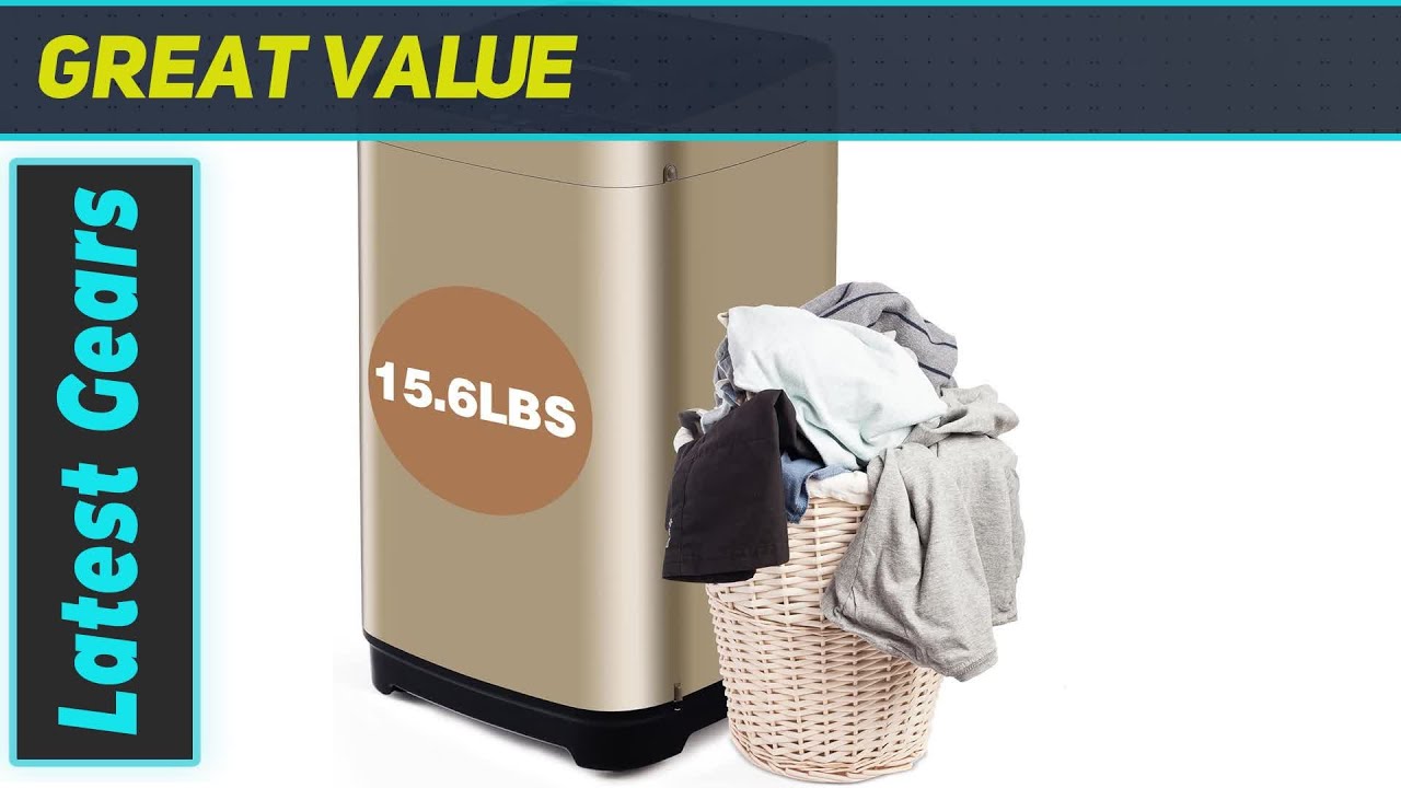 Eusuncaly 2.1 Cu.ft Washer and Dryer Combo: The Ultimate Laundry Solution! - YouTube