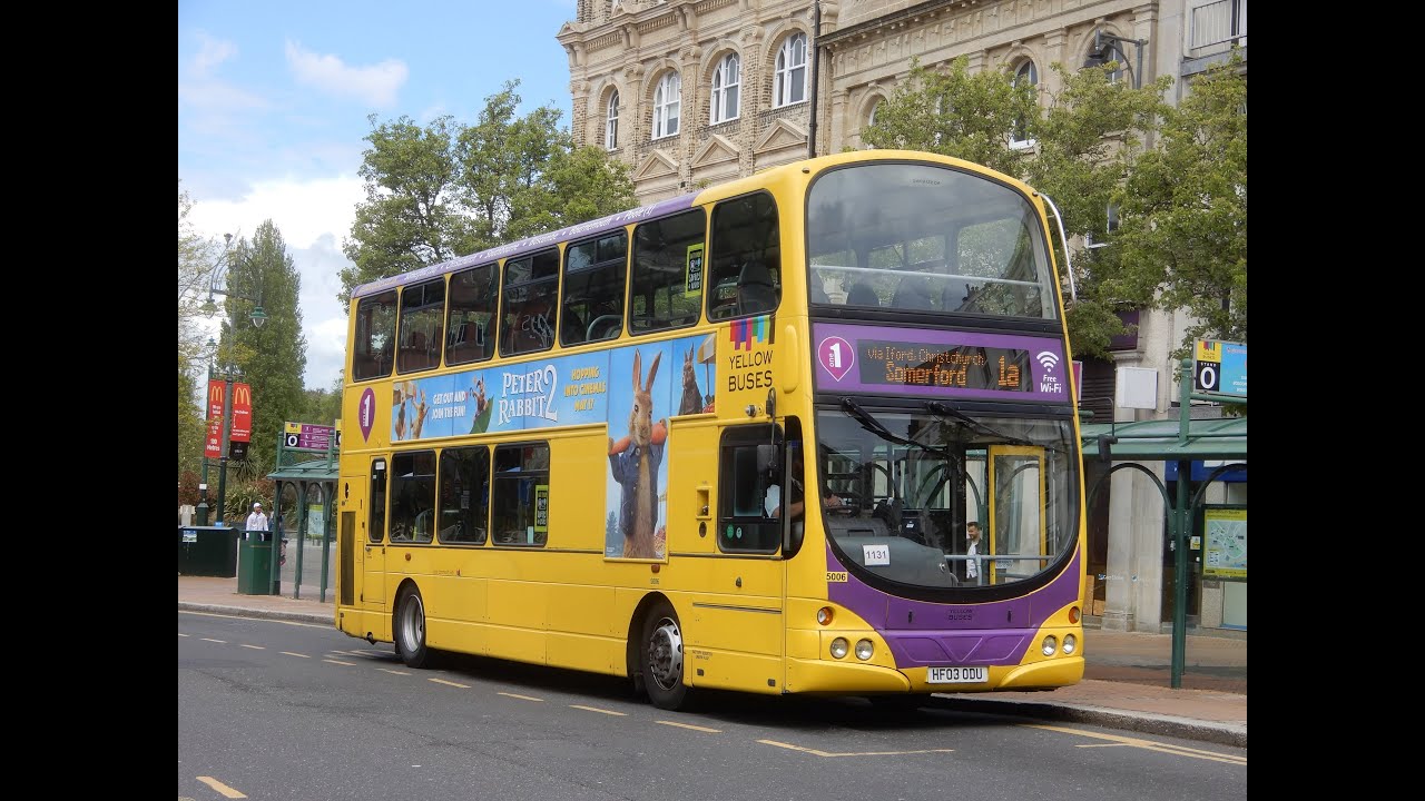 Absolute Machine! Yellow Buses Volvo B7TL 5006 HF03ODU on Route 1a ...