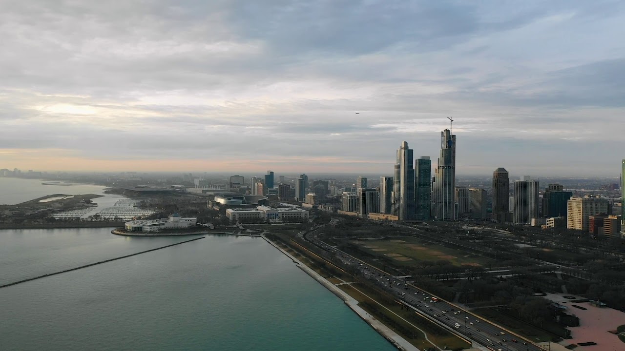 Aerial Shot Of City, aerial shot, bird's eye view, buildings, city ...