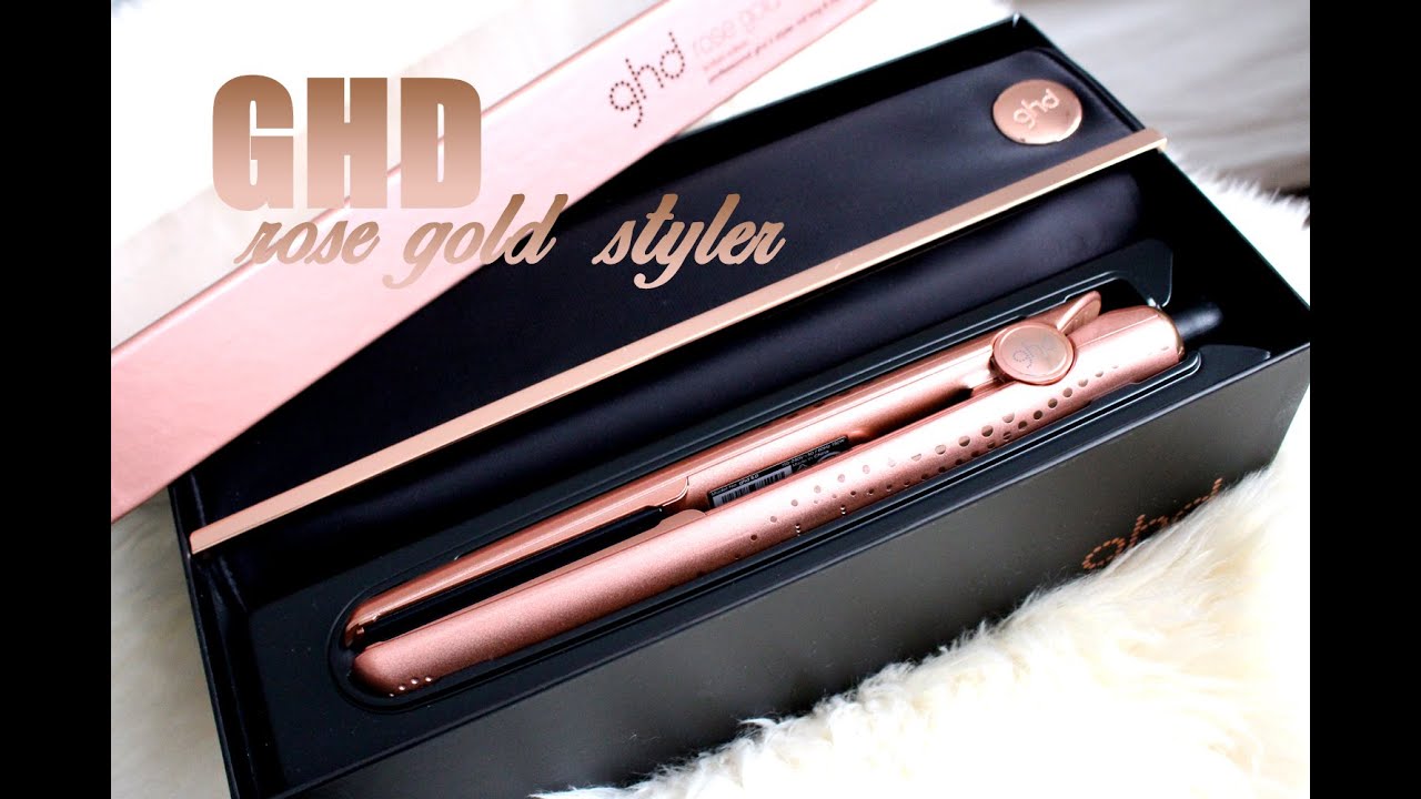 GHD ROSE GOLD varför, hur och TÄVLING! - YouTube