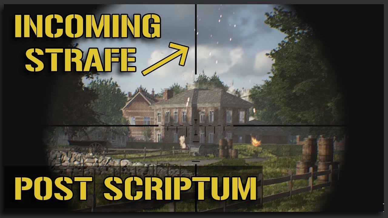 SCOUT CARS and STRAFING RUNS - Post Scriptum Gameplay - YouTube