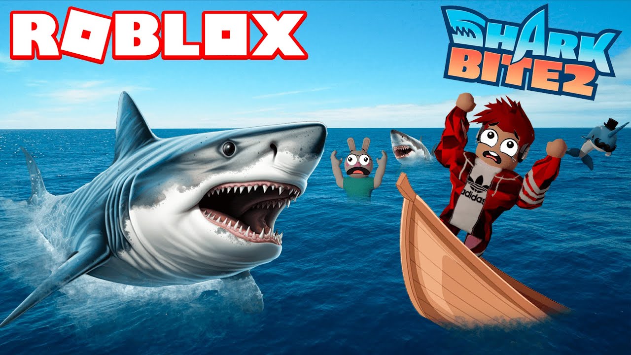 ¿CÓMO SOBREVIVIR AL TIBURÓN EN *SHARKBITE 2*? 🦈 ¡Sale Mal! ⚠️ Roblox ⛵ ...
